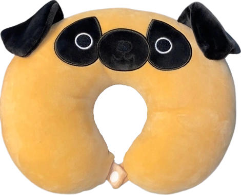 Prince (Neck Pillow) the Pug (Dog) Squishmallows Neck Pillow | SquadApp