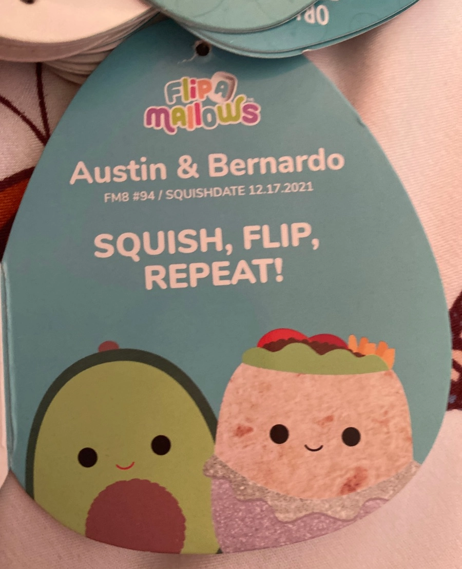 Austin & Bernardo the Avocado Burrito Squishmallows | SquadApp