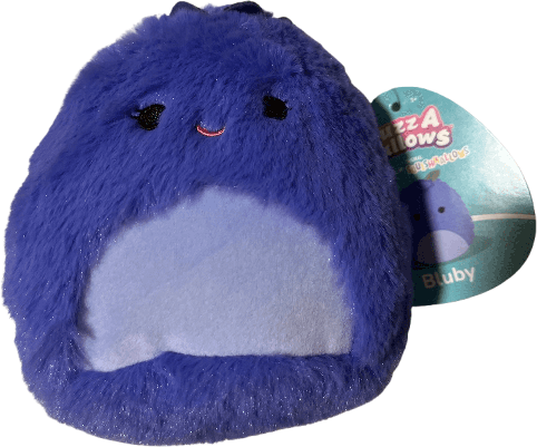 Bluby (Fuzz-A-Mallows) the Blueberry Squishmallows | SquadApp