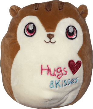 Nic (Anime Eyes) the Squirrel Squishmallows Valentine | SquadApp