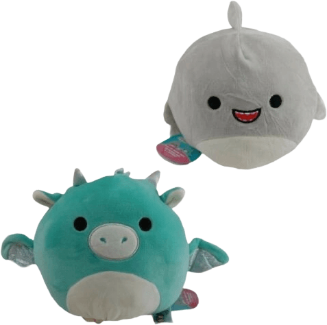 Miles & Gordon the Dragon Shark Squishmallows | SquadApp