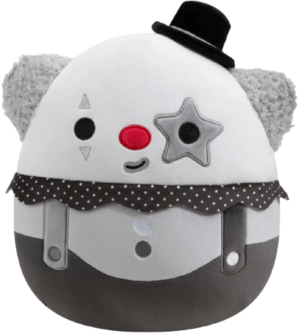 Bimbi (Grey) the Clown Squishmallows 'Mallow Mash 2023, Halloween 2023 ...