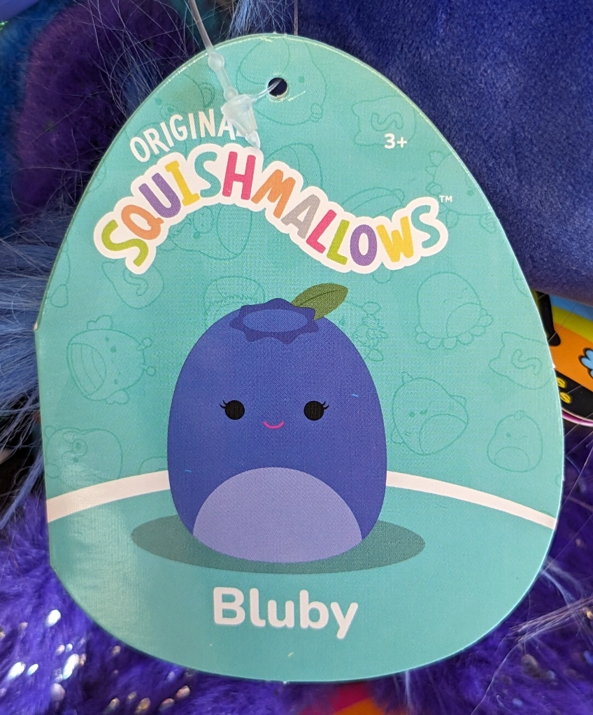 Bluby the Blueberry Squishmallows Food | SquadApp