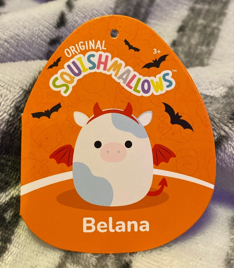 Belana (Devil) the Cow Squishmallows Halloween 2022 | SquadApp Belana (Devil) the Cow Squishmallows Halloween 2022 | SquadApp