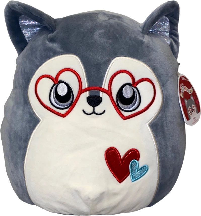 Ryan (Anime Eyes, Heart Glasses) the Husky (Dog) Squishmallows ...