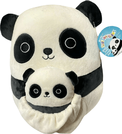 Stanley the Panda Squishmallows Mom & Baby | SquadApp