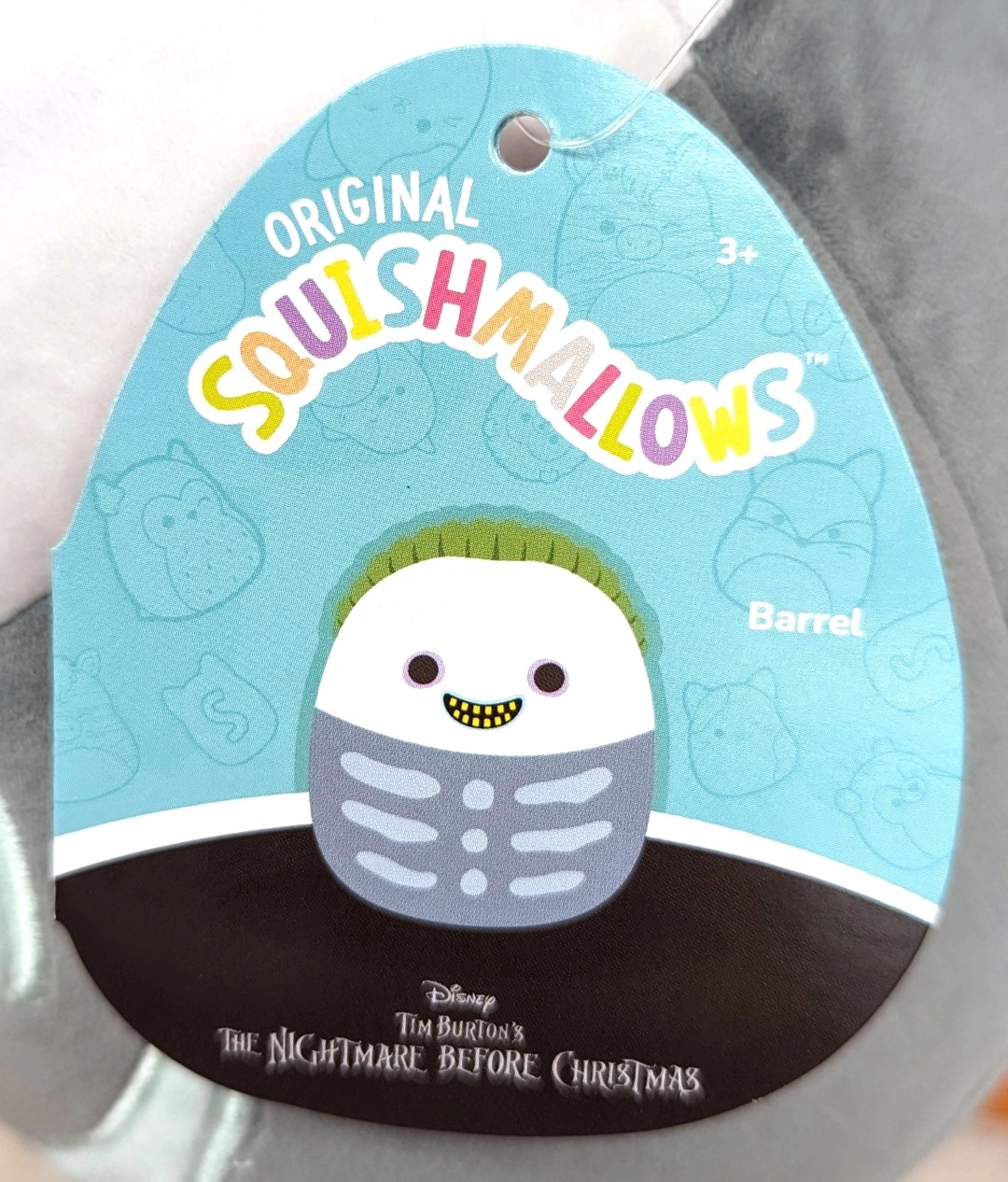 Barrel the Monster Squishmallows The Nightmare Before Christmas, Disney ...