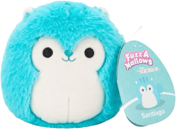 Santiago (Fuzz-A-Mallows) the Squirrel Squishmallows | SquadApp
