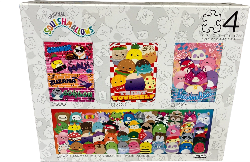 Buffalo 4 Puzzle Set the Puzzle Squishmallows Game | SquadApp