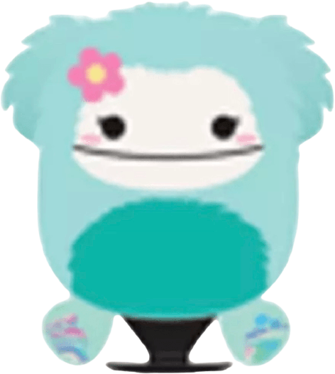 Joelle (Crocs Jibbitz) the Bigfoot Squishmallows Accessories, Crocs ...