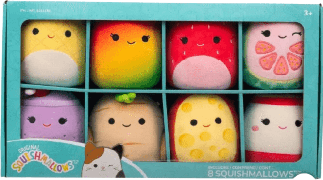 Food 8-Pack Box Set the Box Set Squishmallows Food | SquadApp