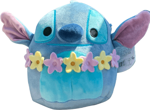 Stitch (Hawaiian Lei) the Alien Squishmallows Disney, Lilo & Stitch ...