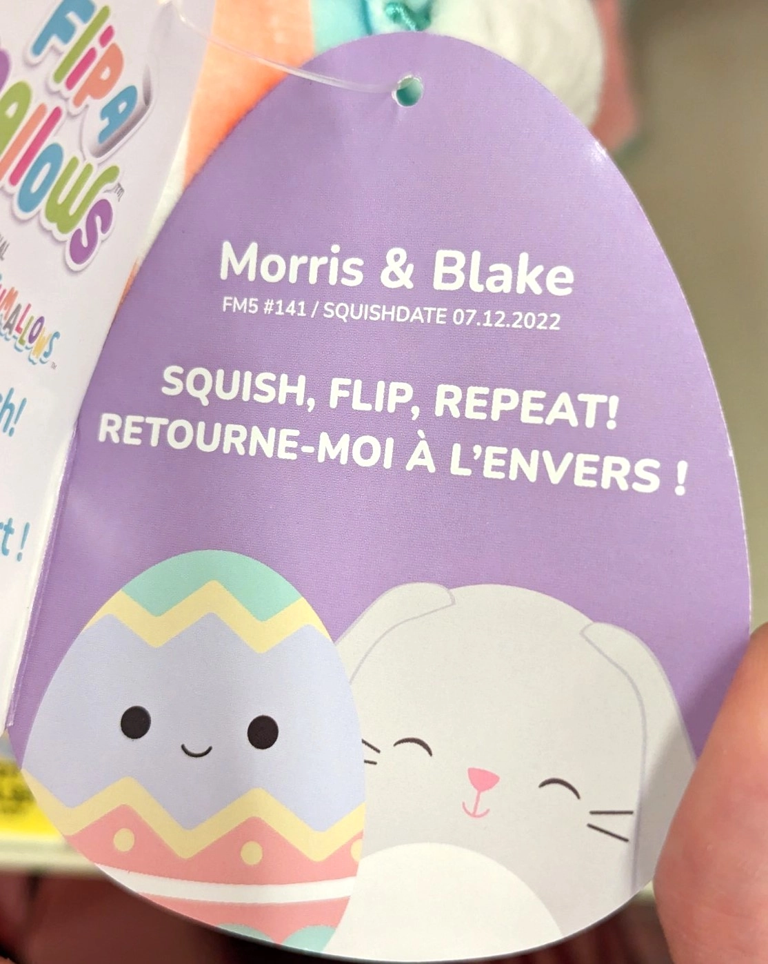 Morris & Blake the Egg Bunny Squishmallows Easter 2023 | SquadApp