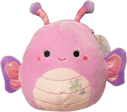 Brenda (White Flowers) the Butterfly Squishmallows | SquadApp