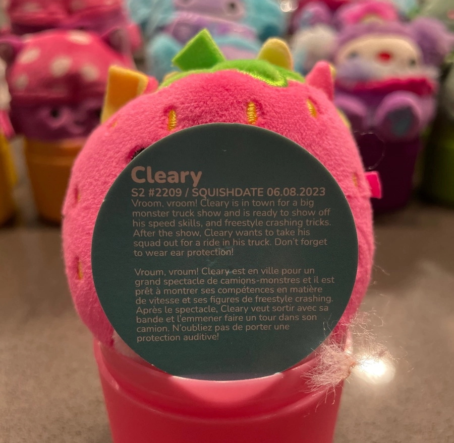 Cleary the Strawberry Cow Squishmallows Legendary Collection | SquadApp