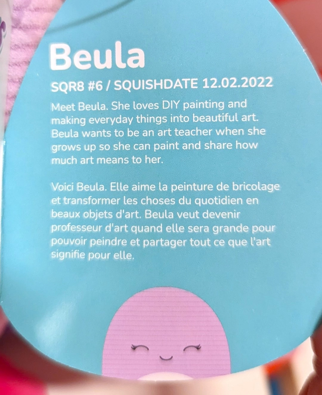 Beula (Corduroy) the Octopus Squishmallows Squisharoys Sealife | SquadApp