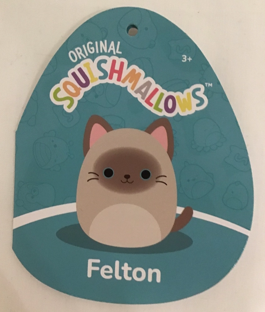 Felton the Siamese Cat Squishmallows Pets | SquadApp