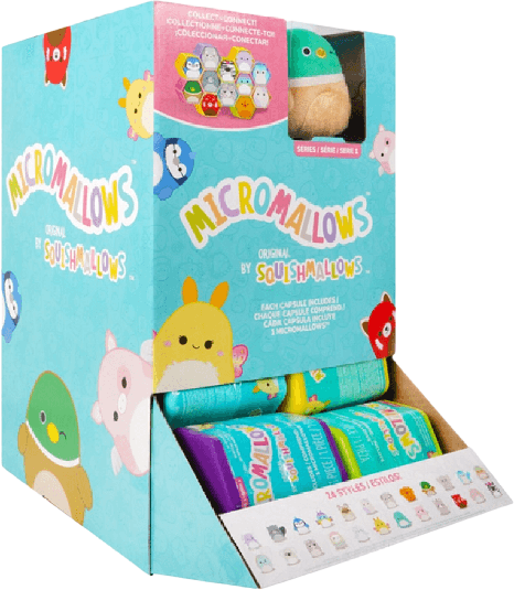 Mystery Capsule (Micromallows Series 1) the Capsule Squishmallows ...