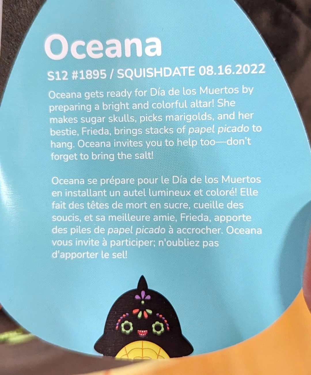 Oceana (DotD) the Shark Squishmallows Day of the Dead | SquadApp