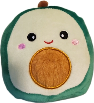 Austin (Blush, Fuzzy Belly, Eye Sparkle) the Avocado Squishmallows Food ...