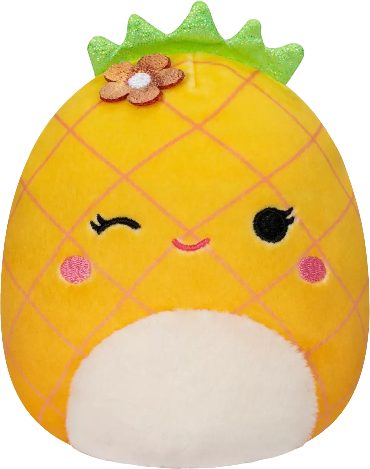 Zyta (Winking) the Pineapple Squishmallows Mystery, Scented, Tropical ...
