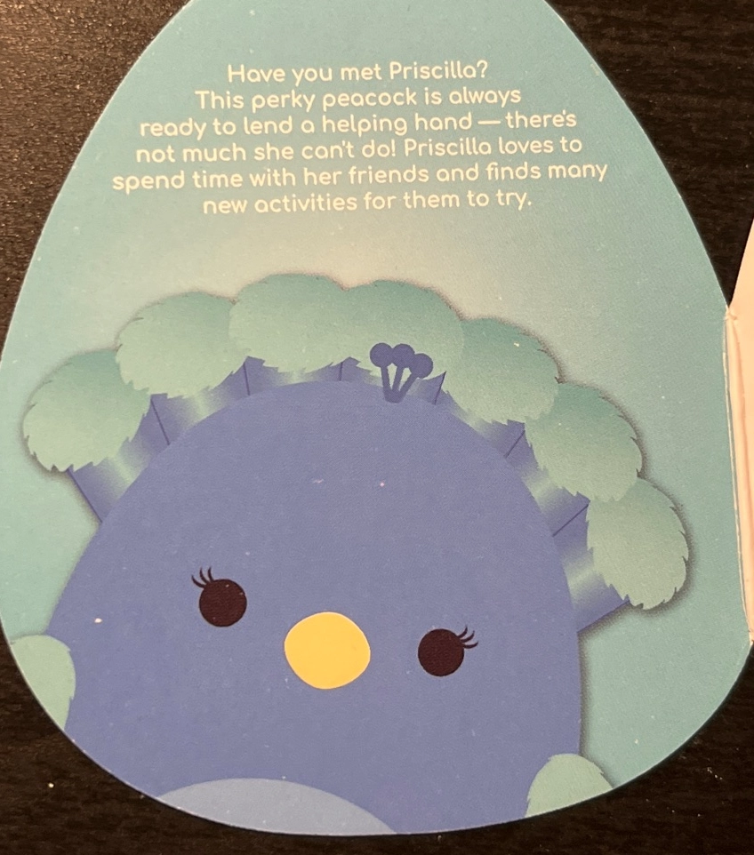Priscilla (Fuzzy Wings) the Peacock Squishmallows | SquadApp