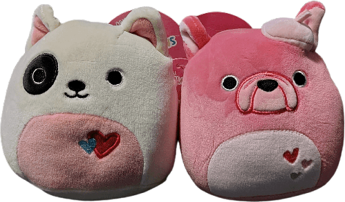 Charlie & Elise (Pair) the Dog French Bulldog (Dog) Squishmallows ...