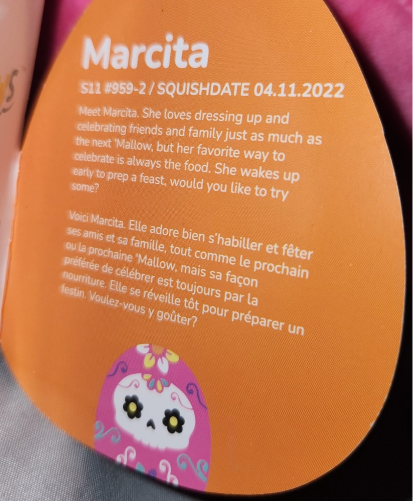 Marcita (DotD 2022) the Sugar Skull Squishmallows Day of the Dead ...