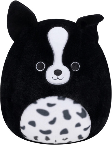 Monty (Fuzz-A-Mallows) the Border Collie (Dog) Squishmallows SFZ12 ...