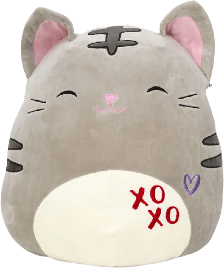 Carson (XOXO) the Cat Squishmallows Valentine | SquadApp