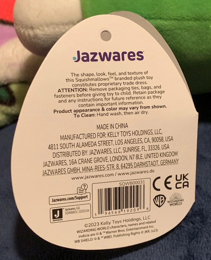 Harry Potter & Golden Snitch the Wizard Snitch Squishmallows Harry ...