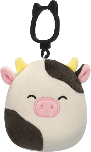 Connor (Eyes Closed) the Cow Squishmallows Select Series | SquadApp