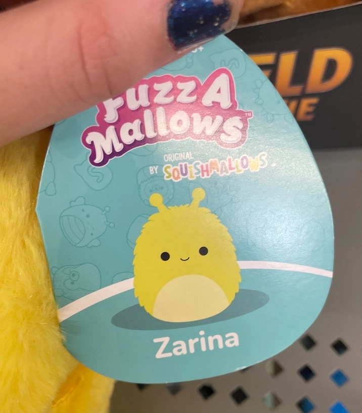 Zarina (Fuzz-A-Mallows) the Banana Slug Squishmallows | SquadApp