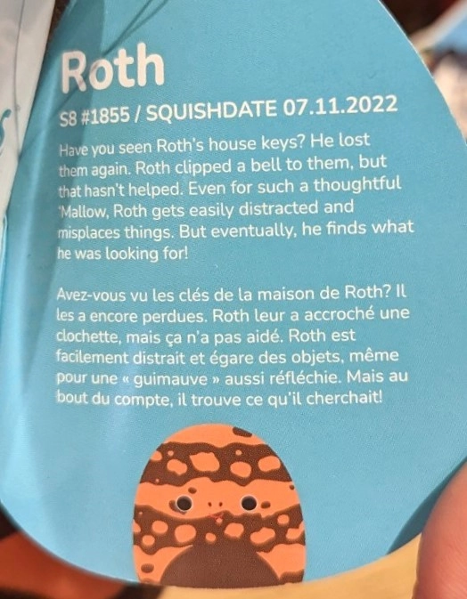 Roth the Gila Monster Squishmallows Desert | SquadApp