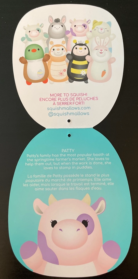 Patty (Easter Hug Mees) the Cow Squishmallows Easter | SquadApp