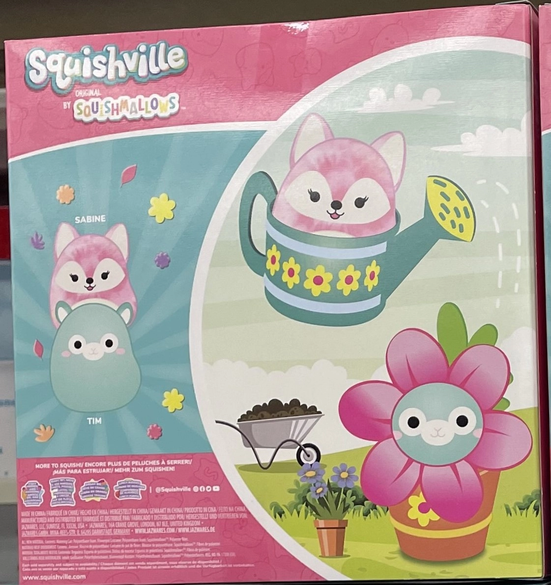 Sabine & Tim (SV Ready Set Grow) the Fox Alpaca Squishmallows Ready Set ...