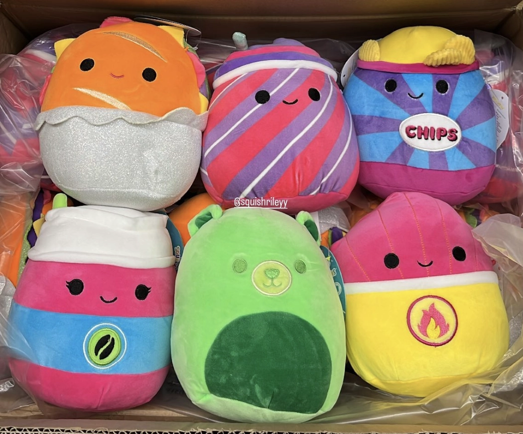 Mariska the Flamin’ Hot Fries Squishmallows Neon Food | SquadApp