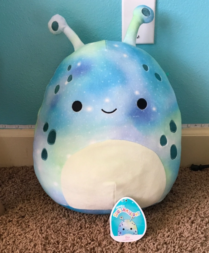 Zinx the Alien Squishmallows Space, Over the Rainbow | SquadApp