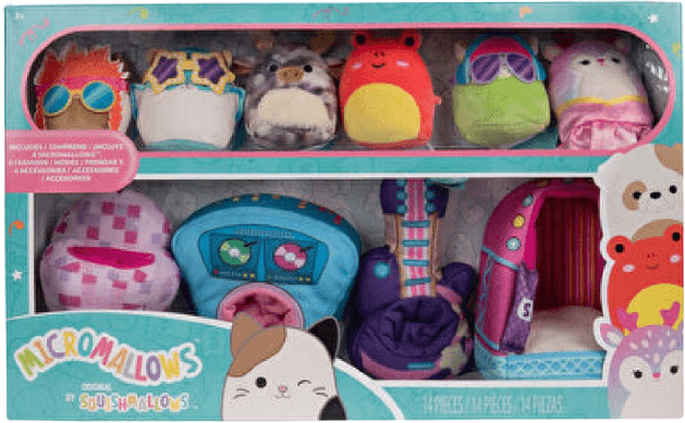Micromallows Rock Out the Box Set Squishmallows | SquadApp
