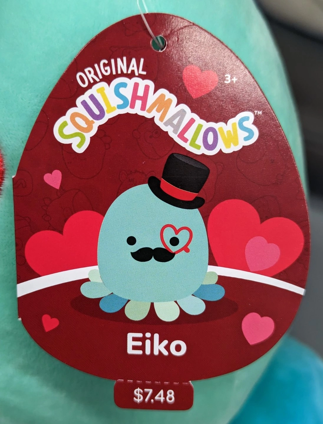 Eiko the Octopus Squishmallows Valentines 2023 | SquadApp
