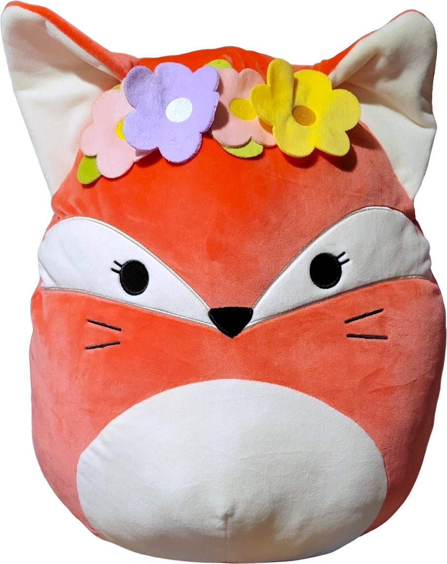 Fifi (Flower Crown) the Fox Squishmallows Easter 2023 | SquadApp
