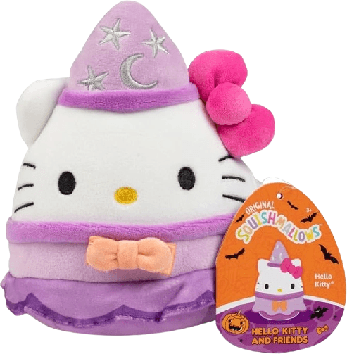 Hello Kitty (Wizard) the Cat Squishmallows Sanrio, Halloween 2024 ...