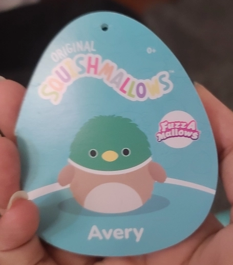 Avery (Fuzz-A-Mallows) the Duck Squishmallows | SquadApp