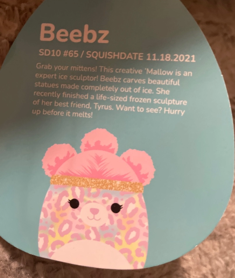 Beebz (Squish-Doo) the Cheetah Squishmallows Squish-Doo | SquadApp