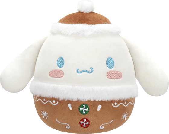 Cinnamoroll (Gingerbread) the Dog Squishmallows Sanrio, Holiday 2024 ...