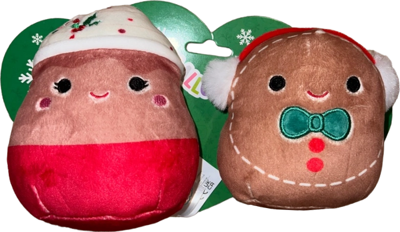Sivi & Jordan (Pair) the Hot Chocolate Gingerbread Squishmallows ... Sivi & Jordan (Pair) the Hot Chocolate Gingerbread Squishmallows ...