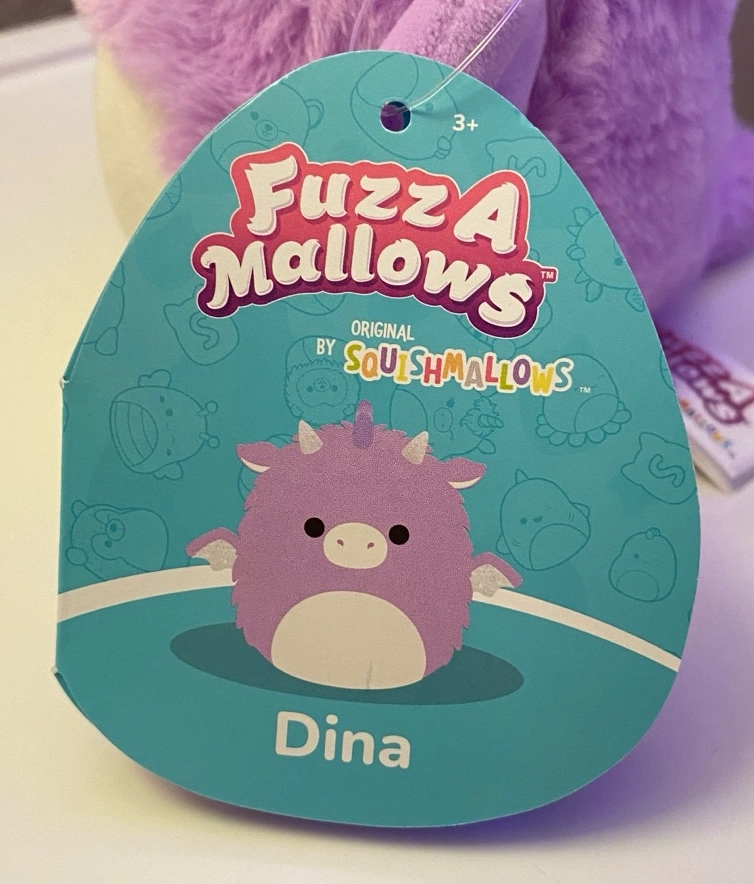Dina (Fuzz-A-Mallows) the Dragon Squishmallows | SquadApp