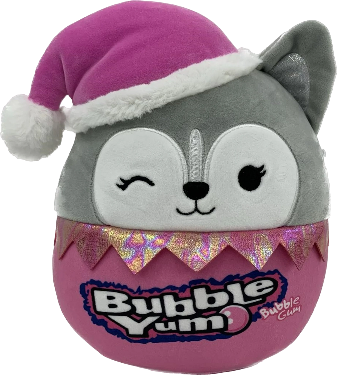 Heidi (Bubble Yum) the Husky (Dog) Squishmallows Candy, Holiday 2023 ...