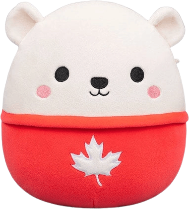 Brooke (Maple Leaf Sweater) the Polar Bear Squishmallows | SquadApp