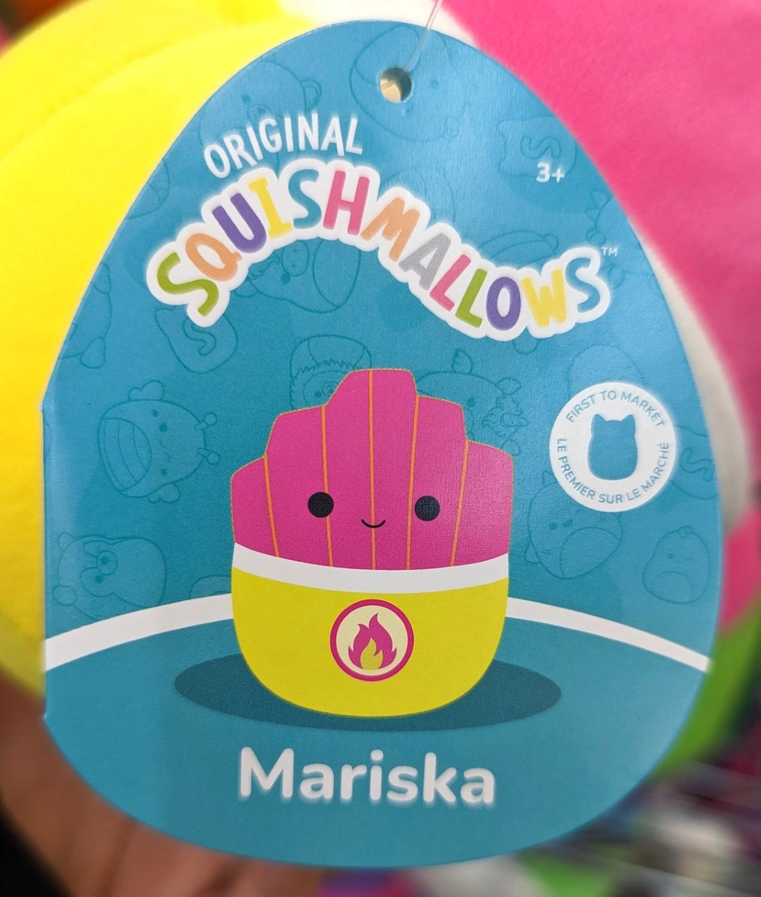 Mariska the Flamin’ Hot Fries Squishmallows Neon Food | SquadApp